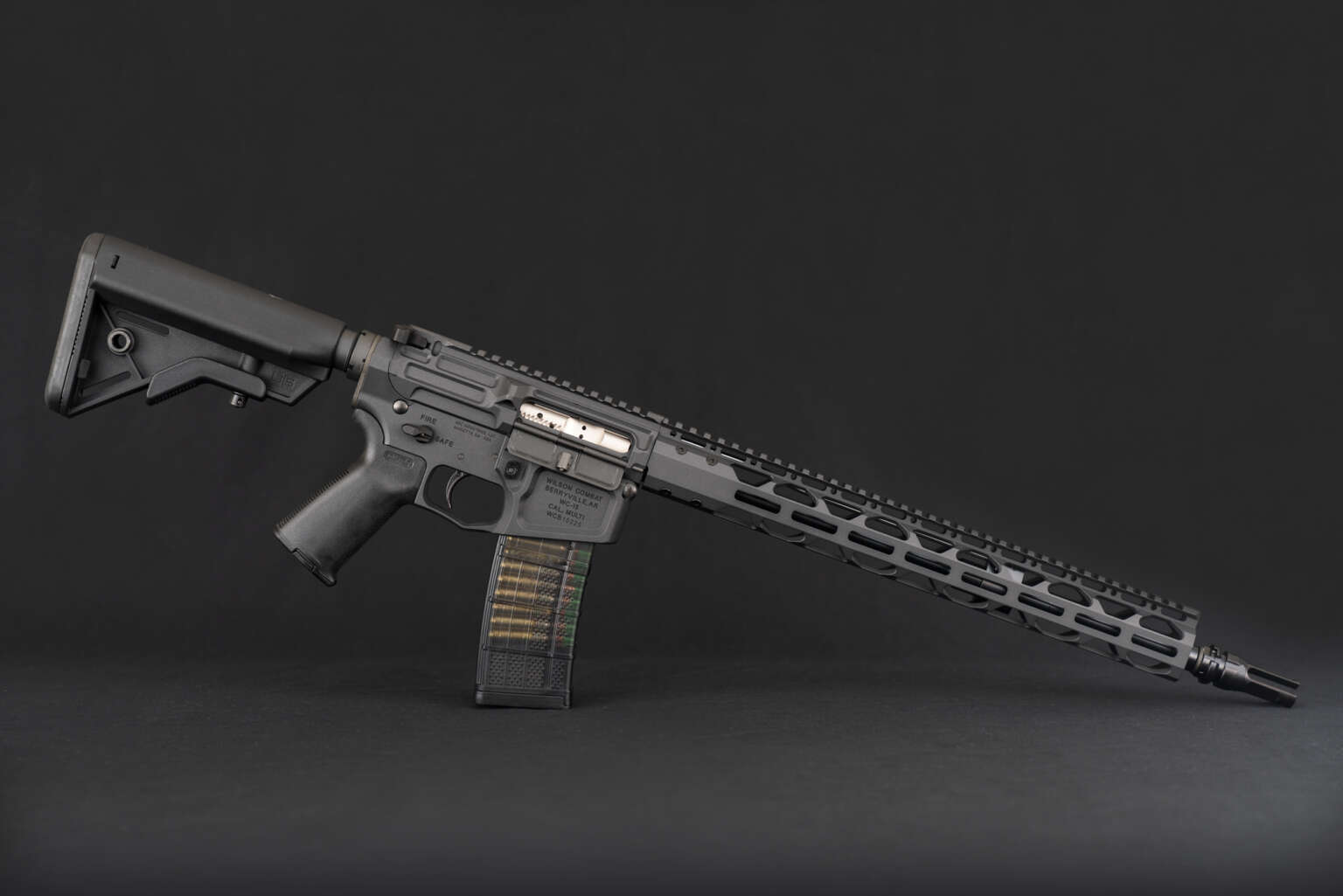 LMT MARS-L & Geissele – 5.56 NATO – OD Gunmetal – 11.3″ PDW Pistol ...