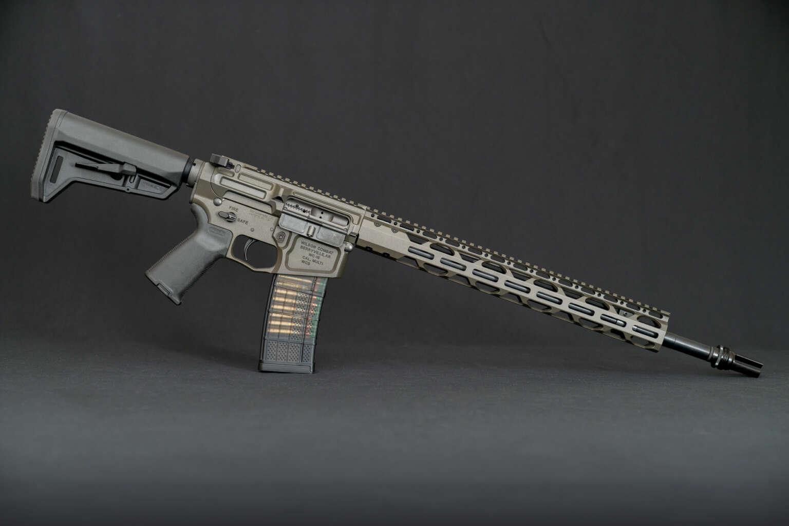 LMT MARS-L & Geissele – 5.56 NATO – OD Gunmetal – 11.3″ PDW Pistol ...
