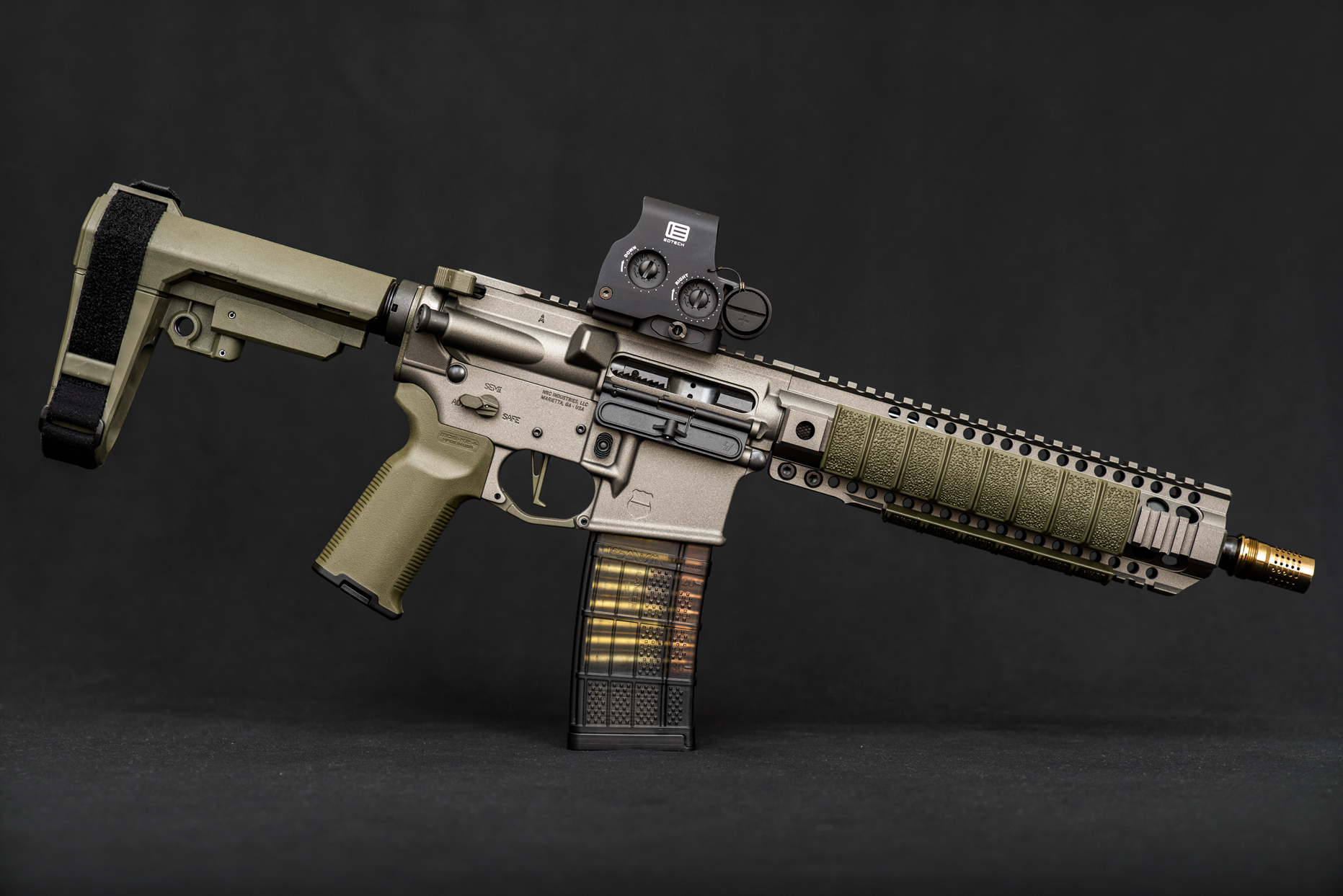SLR Rifleworks – 8.6 Blackout – Tungsten – 12″ PDW Pistol – NRC Industries