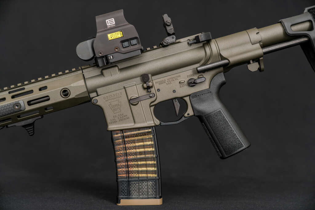 Geissele Super Duty & KAC – .300 BLK – OD Gunmetal – 10.3″ PDW Pistol ...