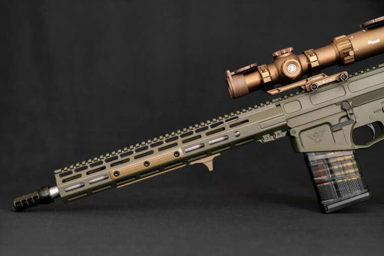 Wilson Combat – .308 Win – OD Gunmetal & FDE – 16″ Rifle – NRC Industries